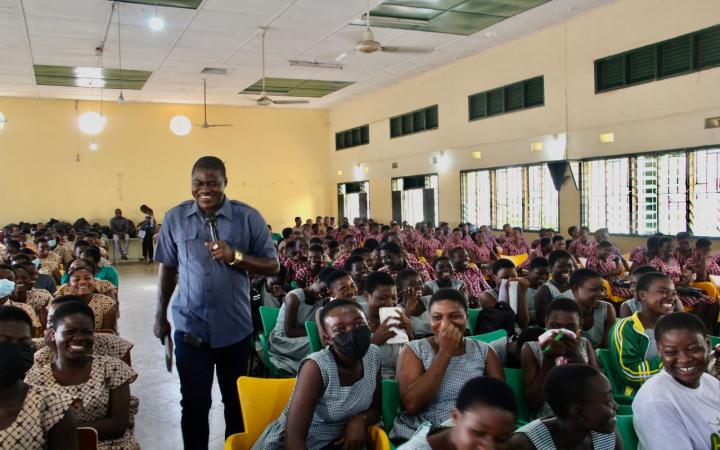 AWBC, 23 Book Review Session At Tema Senior Secondary School | GBDC